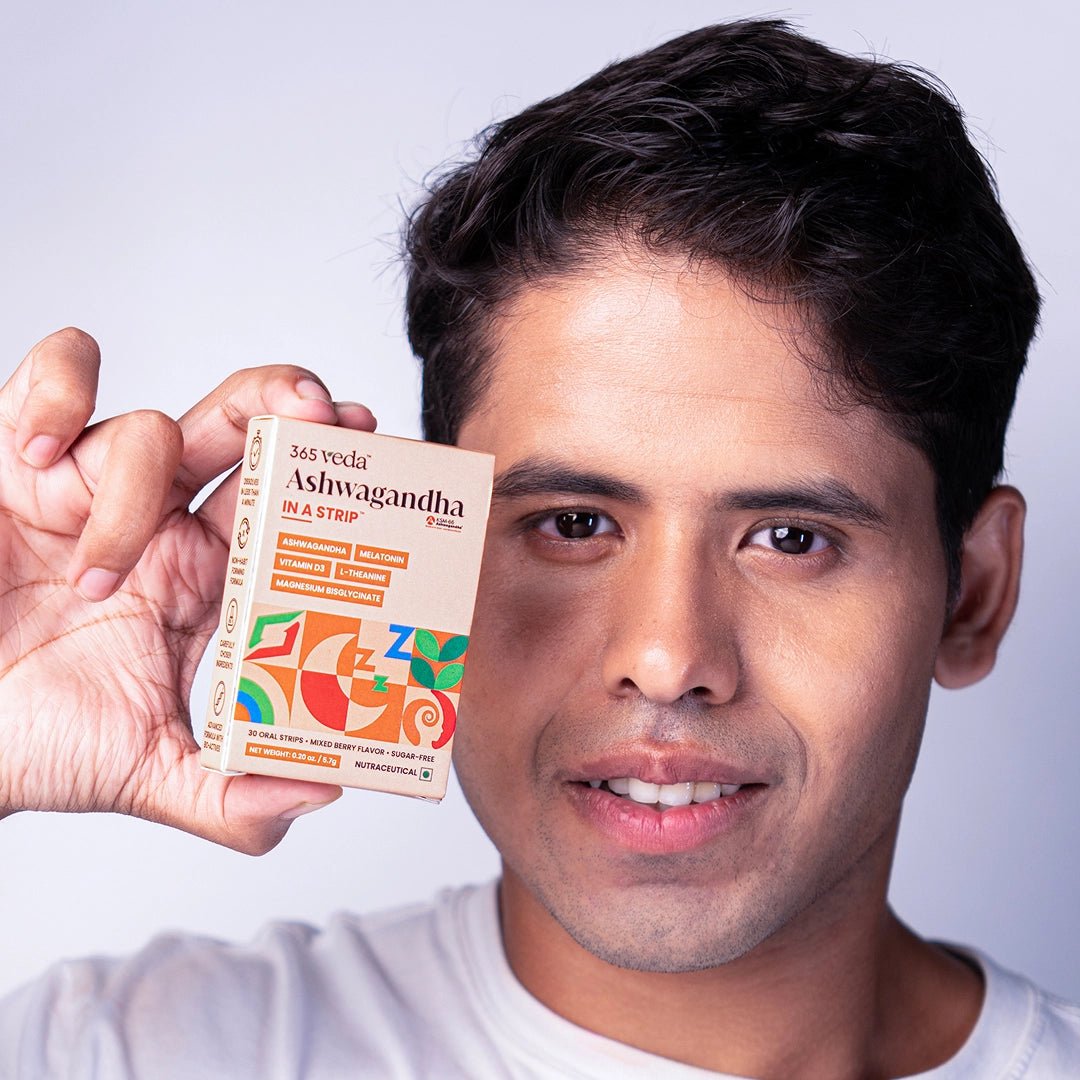Ashwagandha In A Strip™ | Stress Relief Ayurceuticals Supplement – 365veda