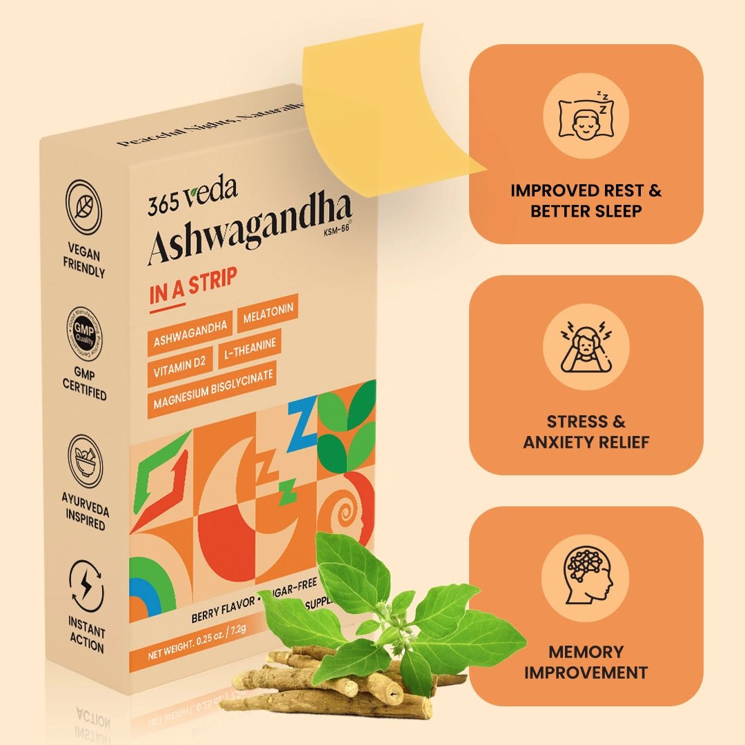 Ashwagandha In-A-Strip™ | For stress, sleep, cognition and muscle stre